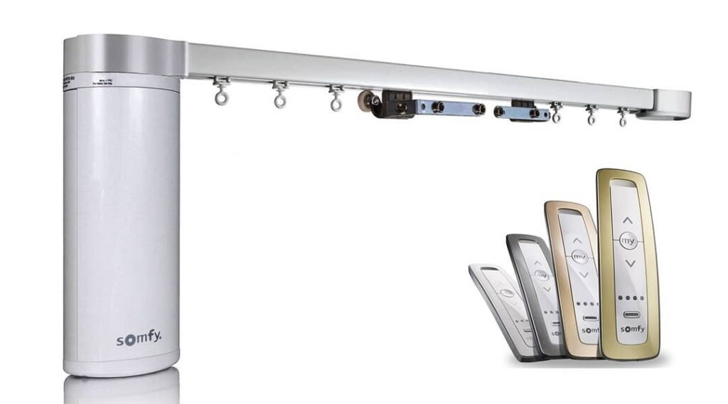 Đông cơ rèm vải somfy Movelite 35 RTS - Decorem